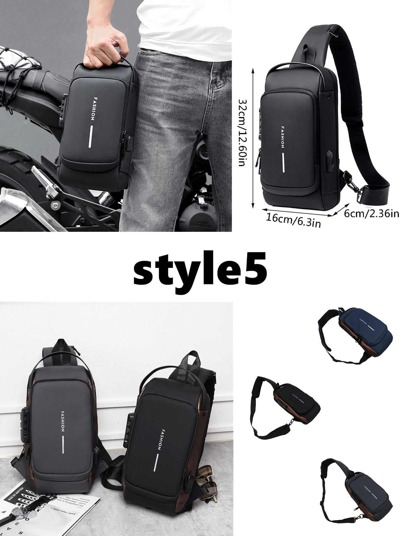 Mini waterproof mobile phone chest package outdoor sports fitness ...