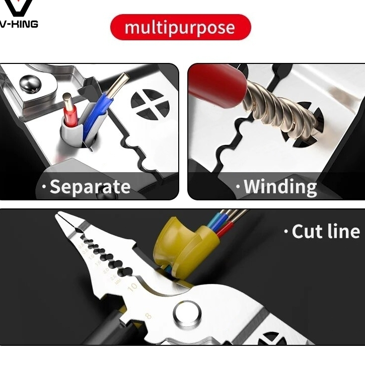 Spot wholesale Professional Wire Stripper crimping tool wire cutter And ...