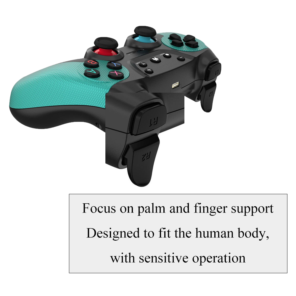 Bluetooth Wireless Control for Nintendo Switch OLED Lite, PS3, Android Mobile Phone, PC Gamepad ...