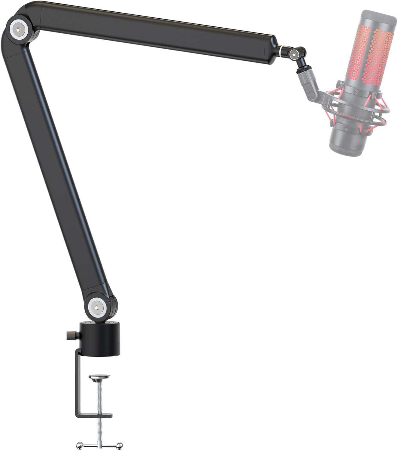 Mic Stand Boom Arm - Microphone Arm Compatible with HyperX QuadCast ...