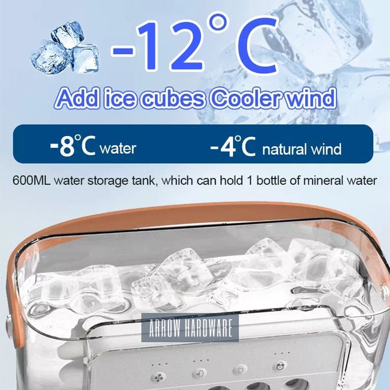 Air Cooler Fan Electric Fan Air Cooler Fan Mini Air Conditioner Cooling ...