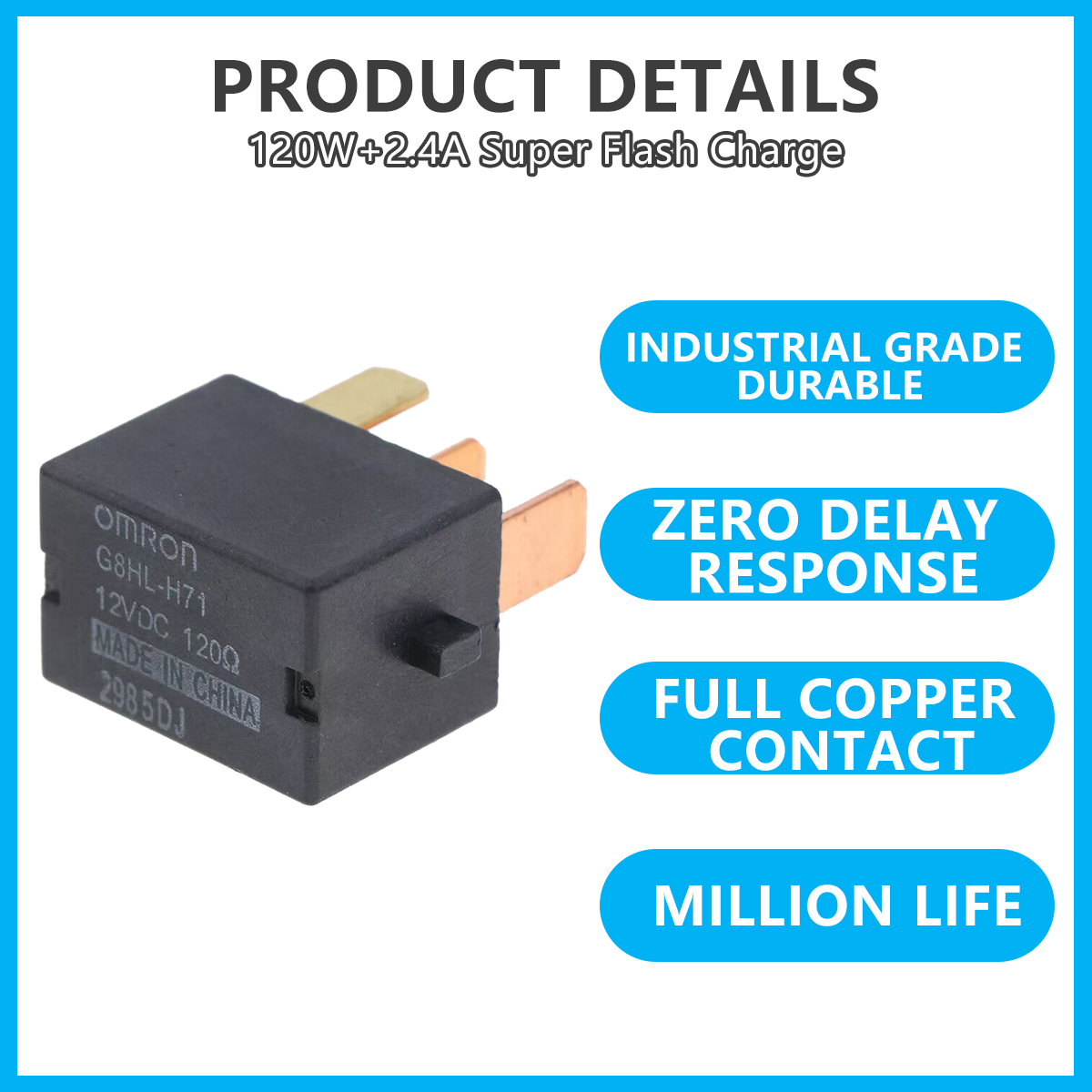 Starter Relay/Relay Assy CLICK125I , PCX150 , SCOOPY-I , CRF250, BEAT ...