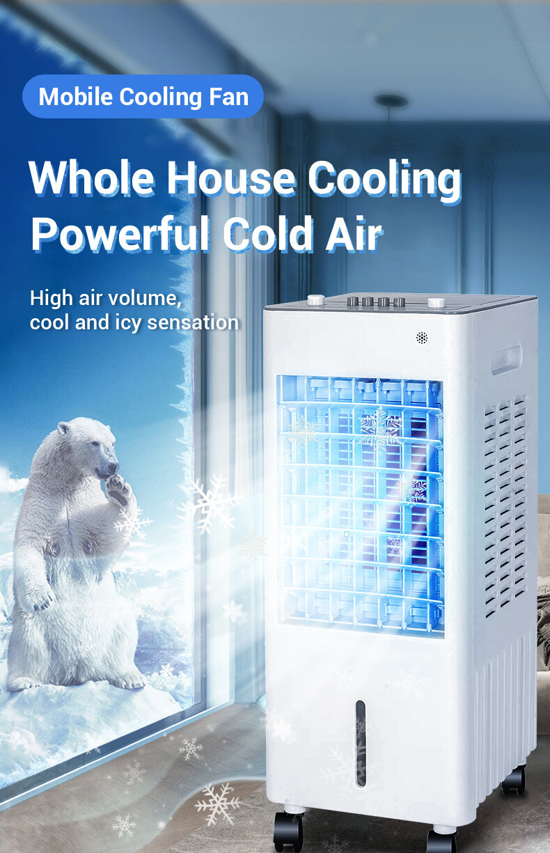 Air cooler portable aircon with ice for living room Air Conditioning ...