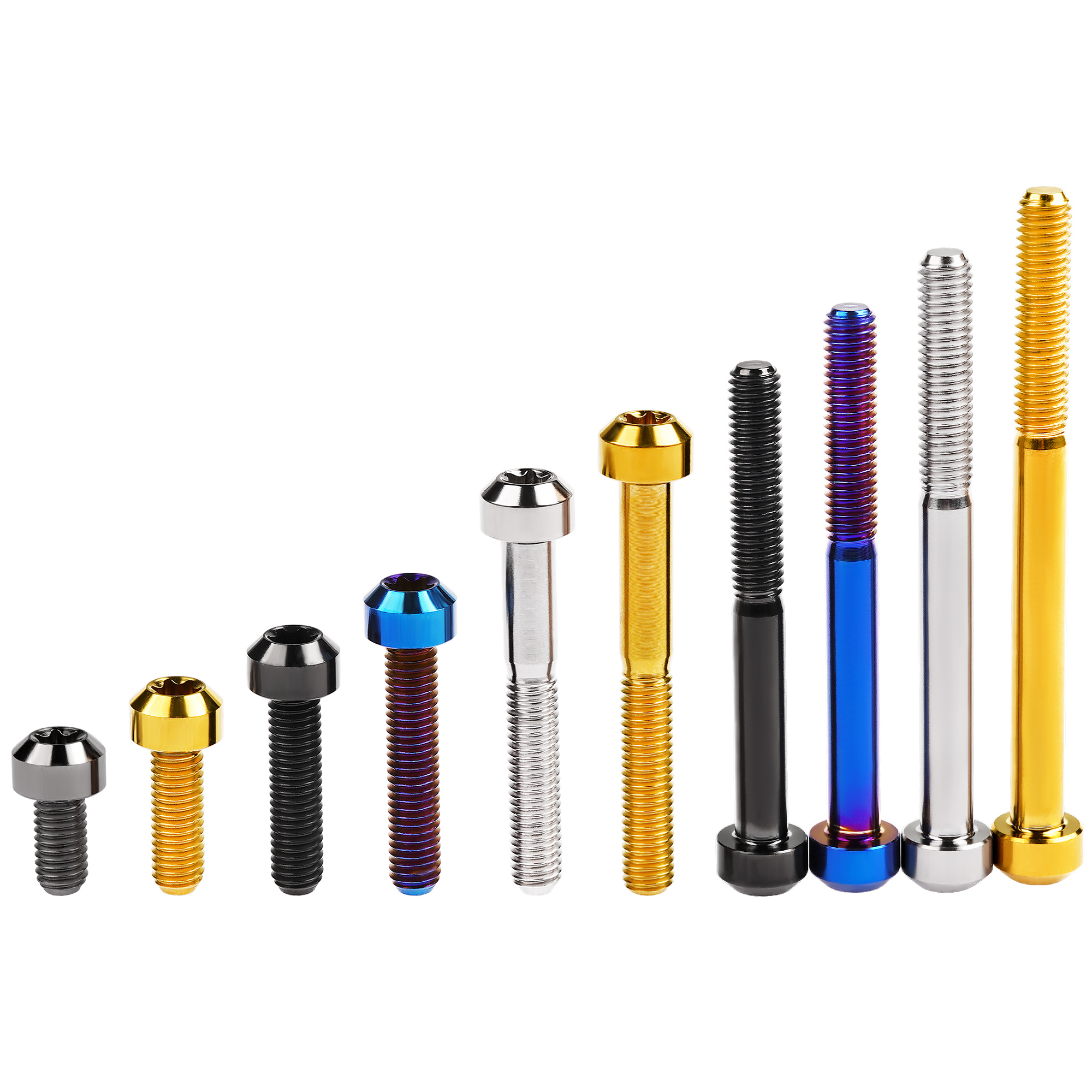 Wanyifa Titanium Bolt M5x10—60mm T25 Torx Pillar Head For Yamaha Xmax ...