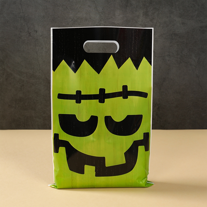 10/25/50pcs Halloween Ghost Loot Bags Party Black Gift Bags Trick or ...
