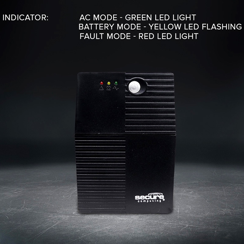 Secure UPS 650VA | 1000VA | 1500VA | 2000VA | 3000VA Uninterruptible ...