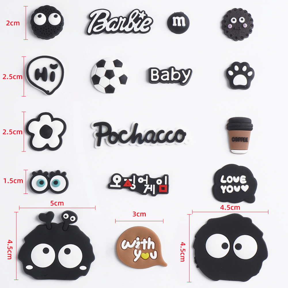 Cute Soft PVC Sticker for Tablet Case Removable Decorative Sticker ...