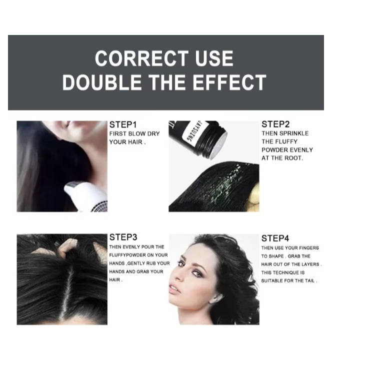 DR.HANCY Fluffy Hair Texture Powder 8g Volumizing Grooming Styling ...
