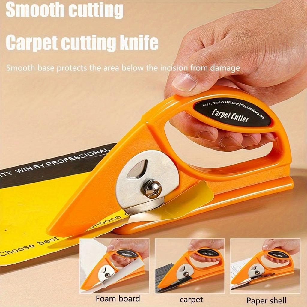 1pc 45mm Rotary Utility Knife - Large Ergonomic Handle & Solid Base for ...
