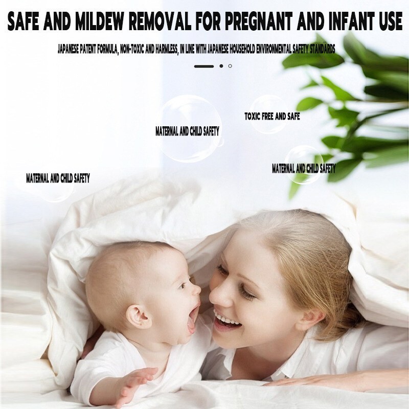 Mold Remover Spray Non-Toxic Furniture Wood Surfaces Mold Cleaner Anti ...