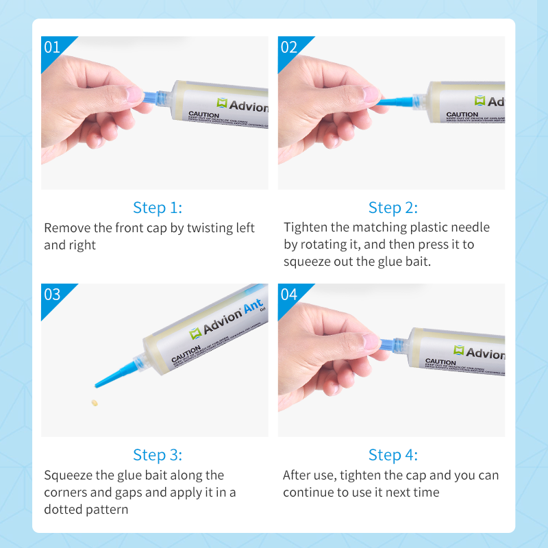 Advion Ant Gel Bait, 30g, 1 plunger and 1 nozzle, Ant Killer, for ...