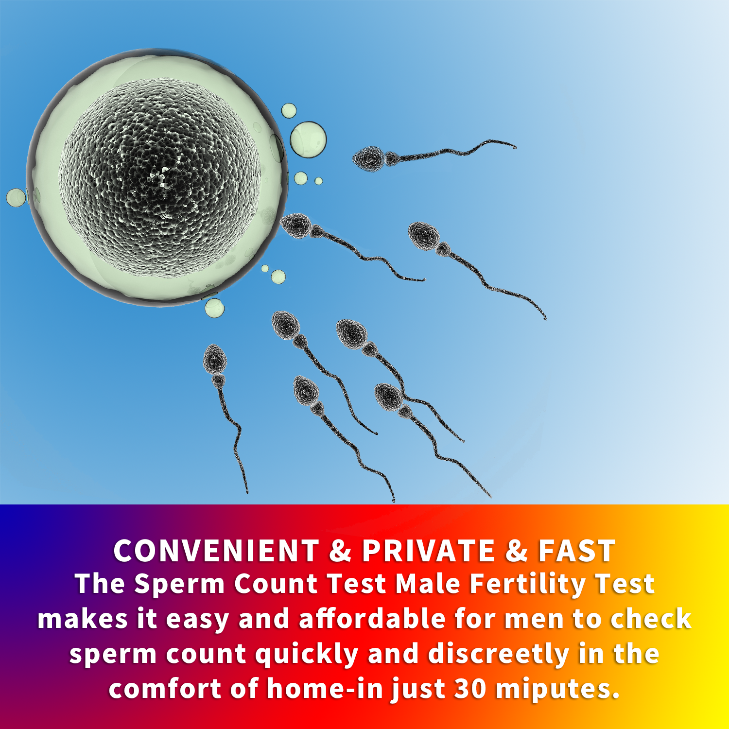 Sperm Test Kit for Men - Easy Male Fertility Test Results in Minutes ...
