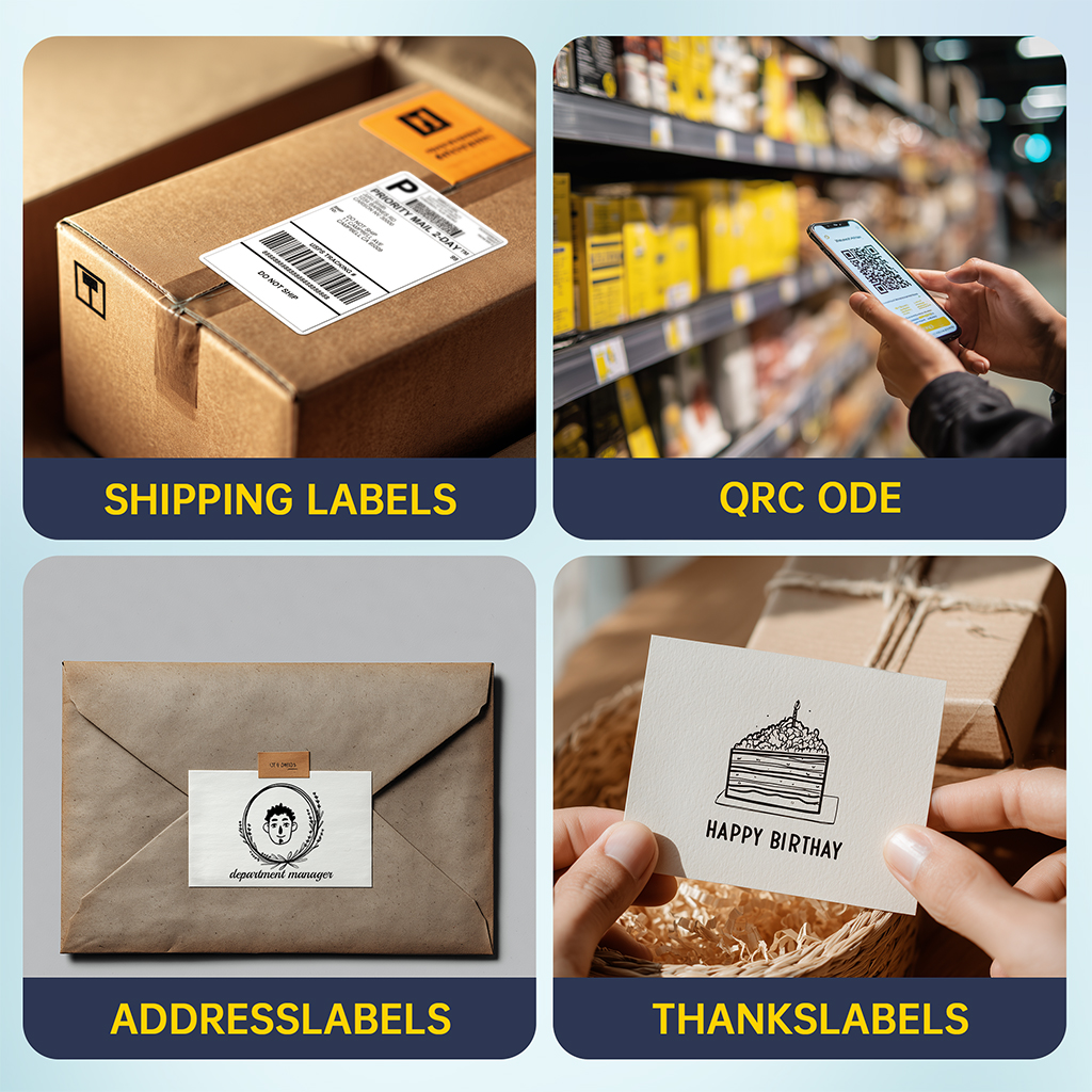 Flashlabel (A6 not support) 3 inch Thermal Printer A318, A8 Label ...