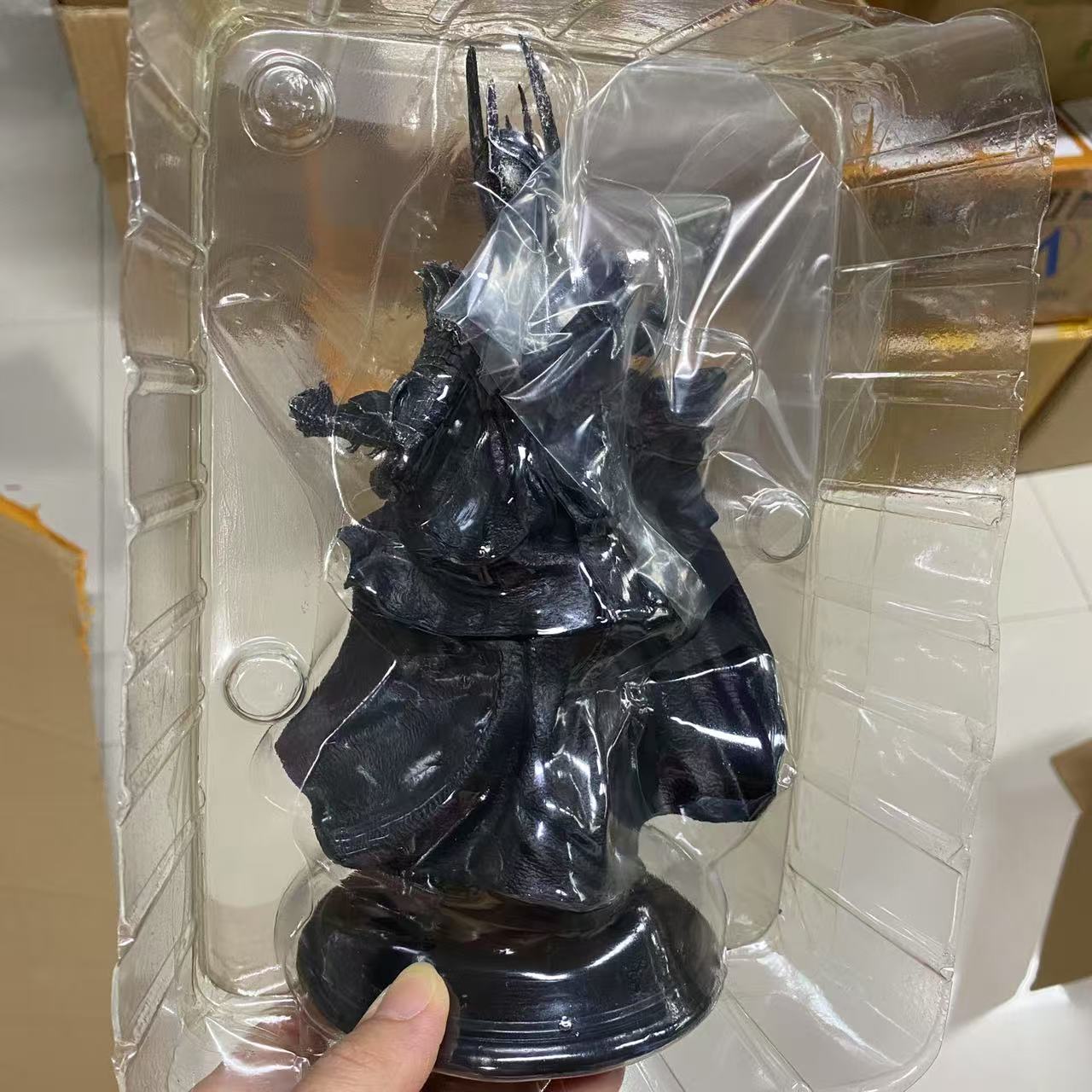 21CM The Lord of The Rings 3 Figures Sauron PVC Figure Dark Lord Model ...