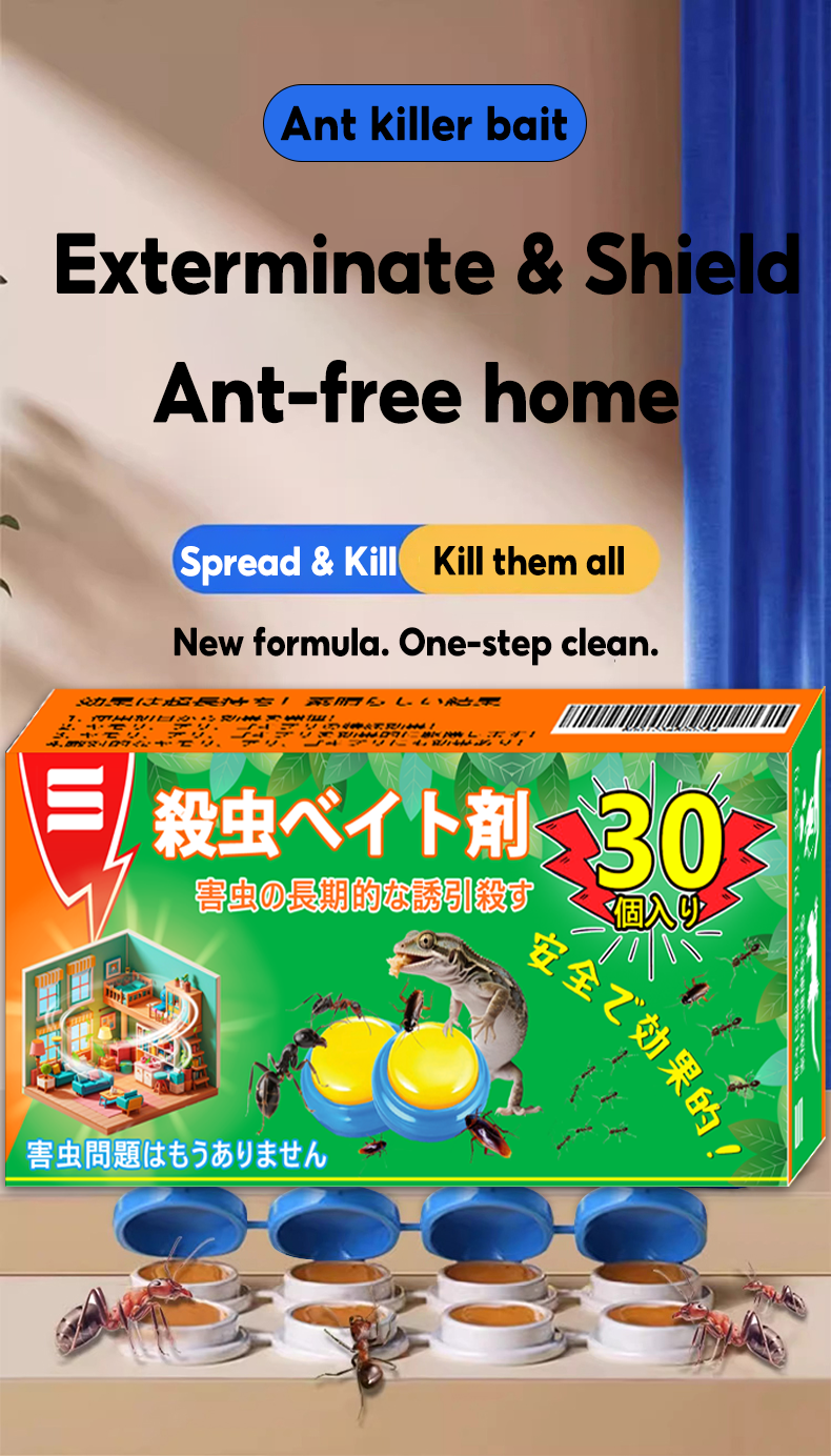 30 pcs/box DM Ant bait Ant repellent for home Ant killer Lure and eliminate ants Ant repellent ...
