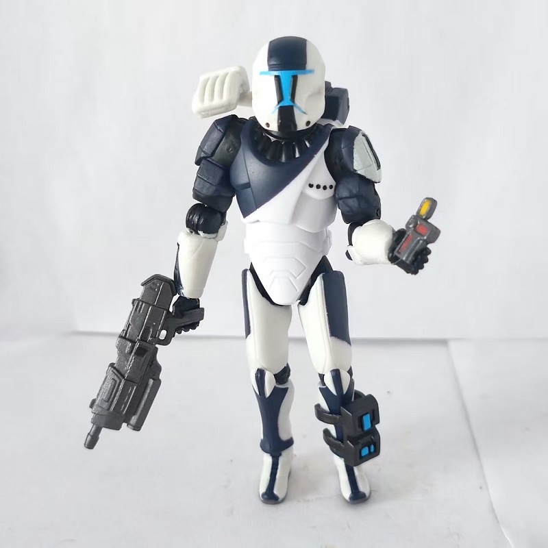 3.75"STAR WARS Legacy Evolutions FI SKIRATA Clone Commando Action ...