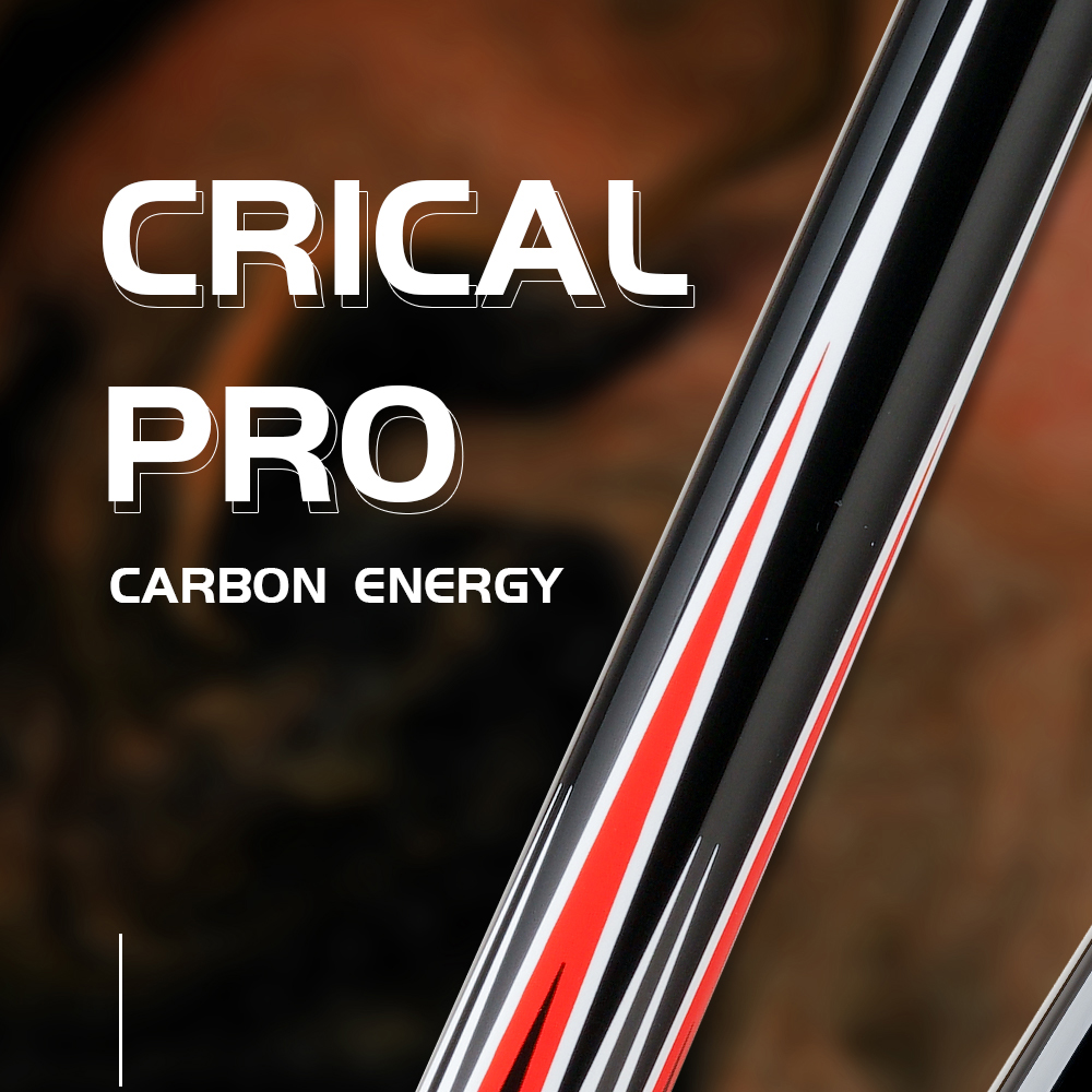 Carbon Fiber Pool Cue Stick CRICAL 58" Billiard Cue Sticks Professional ...