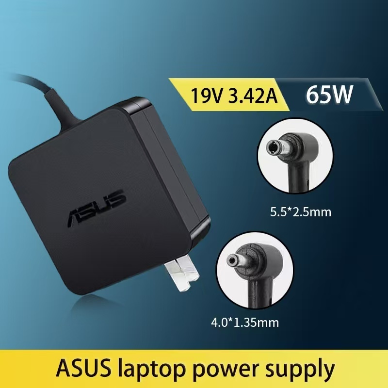 ASUS 19V 3.42A 65W (4.0*1.35mm/5.5*2.5mm) Ac Power Adapter ForAsus X555L X505Z TP500L X551 ...