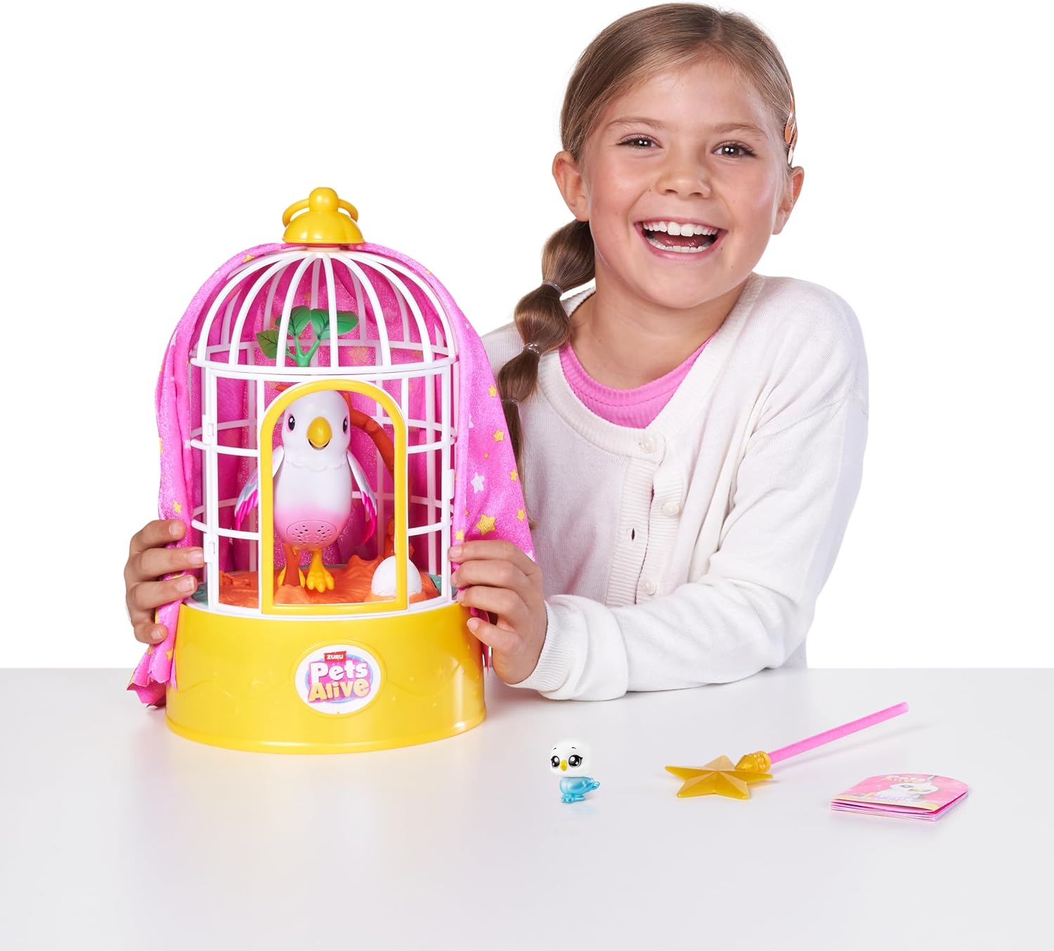 Pets Alive Polly The Magic Bird by ZURU, Robotic Toy Pet Bird | Shopee ...