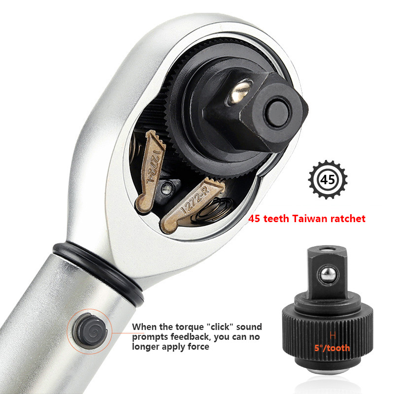 Preset adjustable torque wrench 1/2" 28-210nm / 3/8” 19-119nm / 1/4” 5 ...