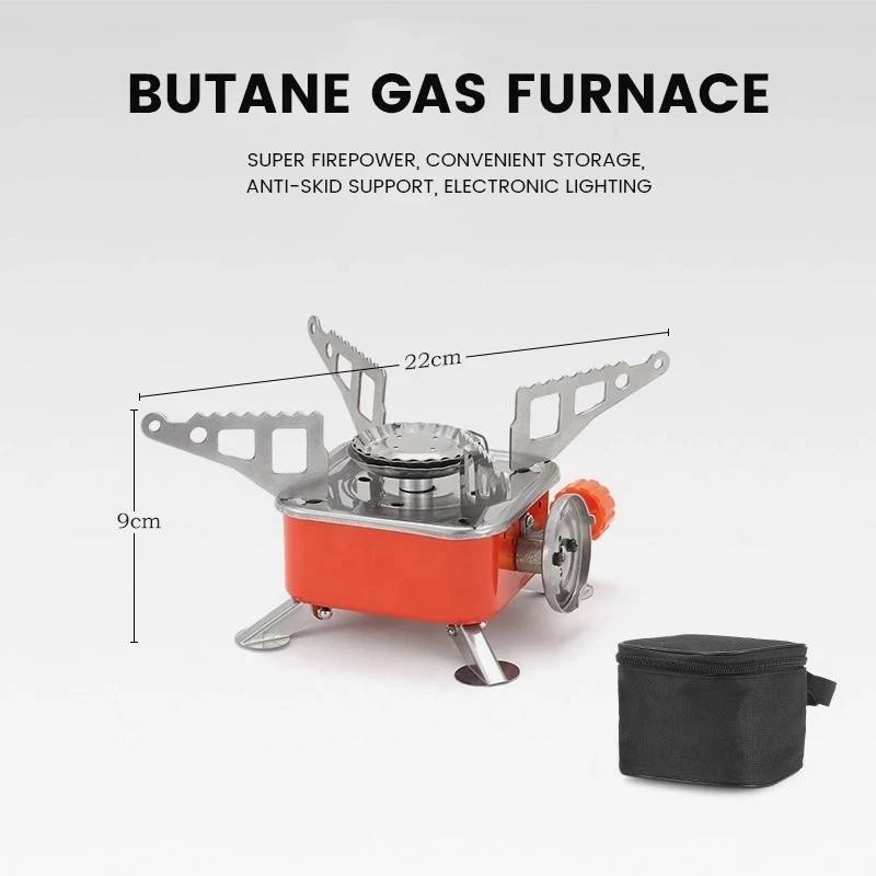【Mani Fashion Store】Portable Folding Gas Small Square Furnace Mini Gas ...