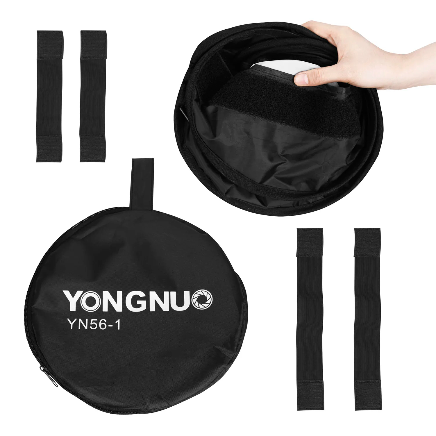 YONGNUO YN45-1 YN56-1 Softbox Diffuser for LED Video Light YN300III ...