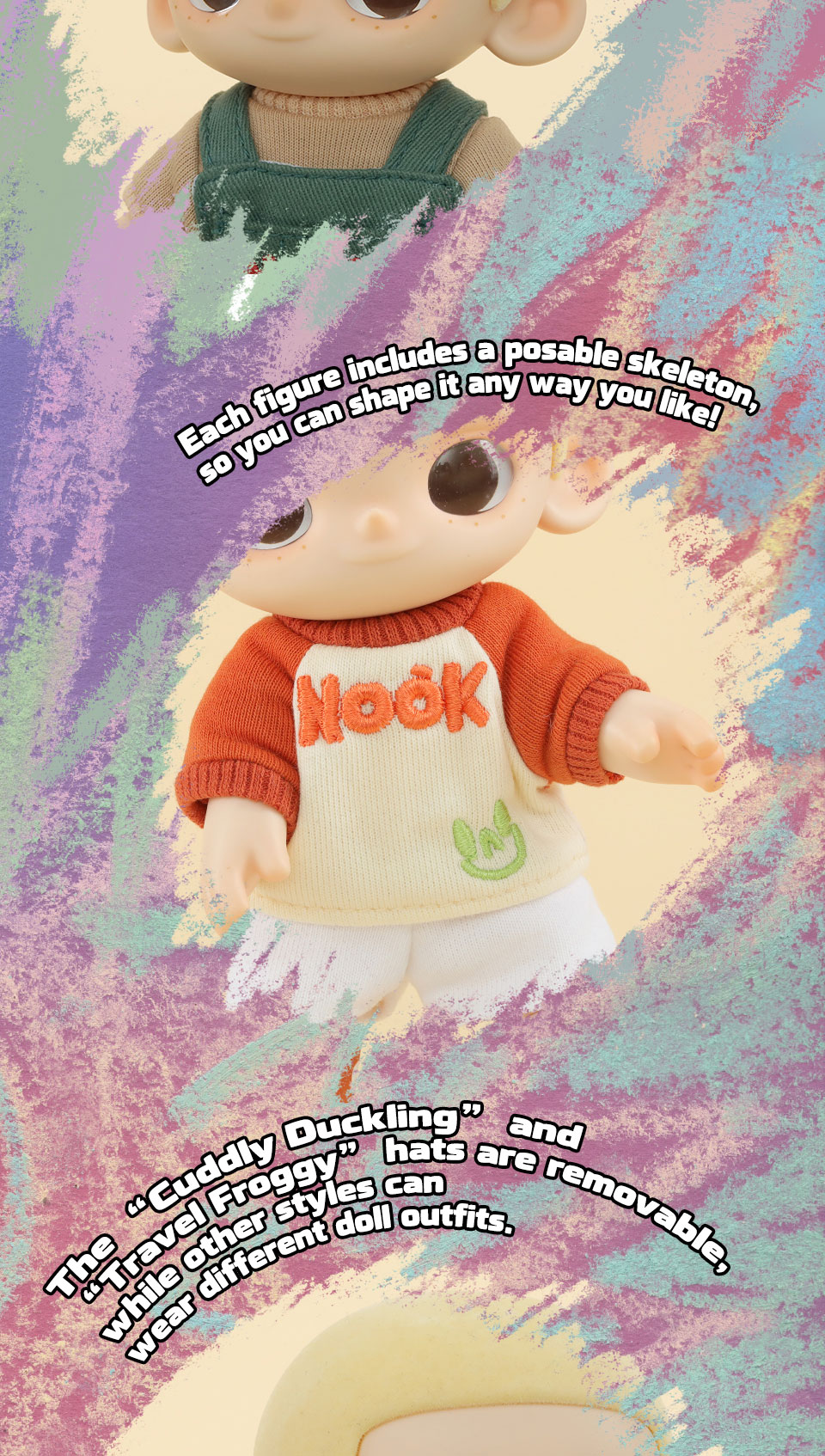 52TOYS NOOK OOTD Plush Doll Blind Box—1st Edition Figure Toy | Shopee ...