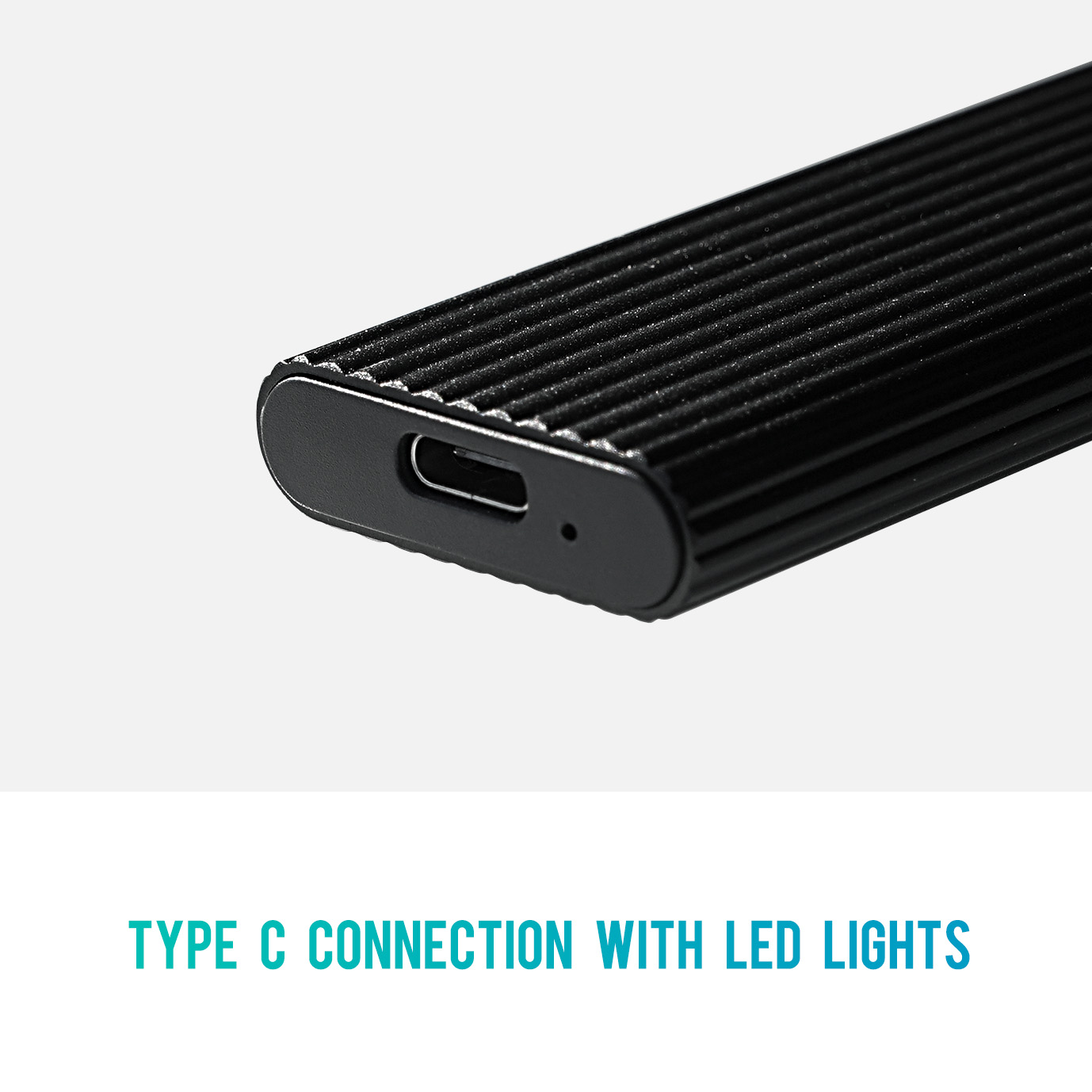 Walram 10Gbps M.2 NVMe SATA SSD Case 2230/2242/2260/2280 Portable Dual ...