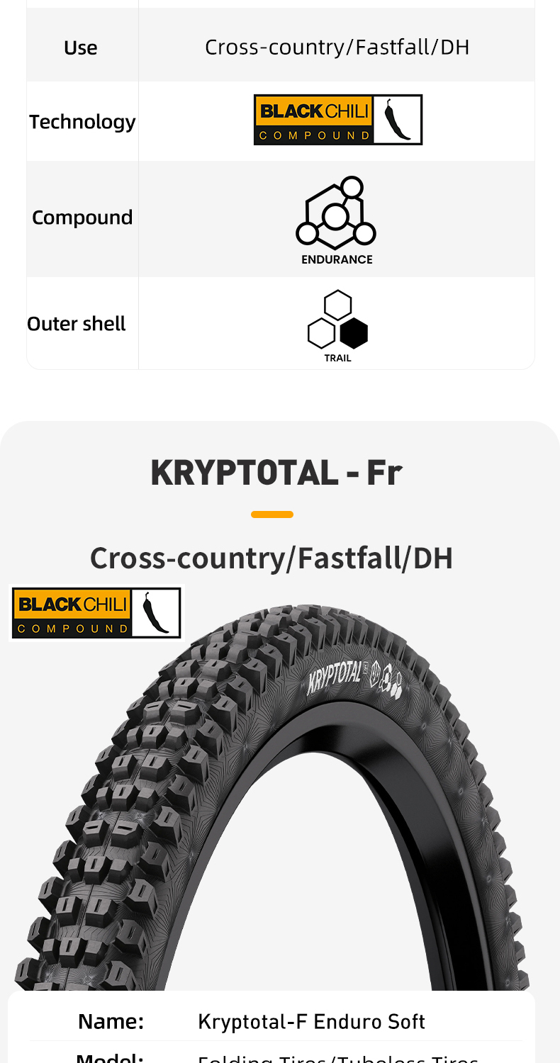 Continental MTB Tire Xynota 27.5/29x2.4 3/180 TPI Anti-Puncture ...