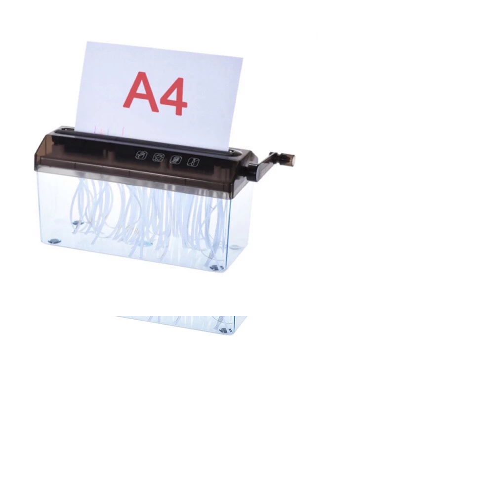 PL/New Manual A4 A5 Shredder Creative Mini Desktop Hand A4 Paper ...