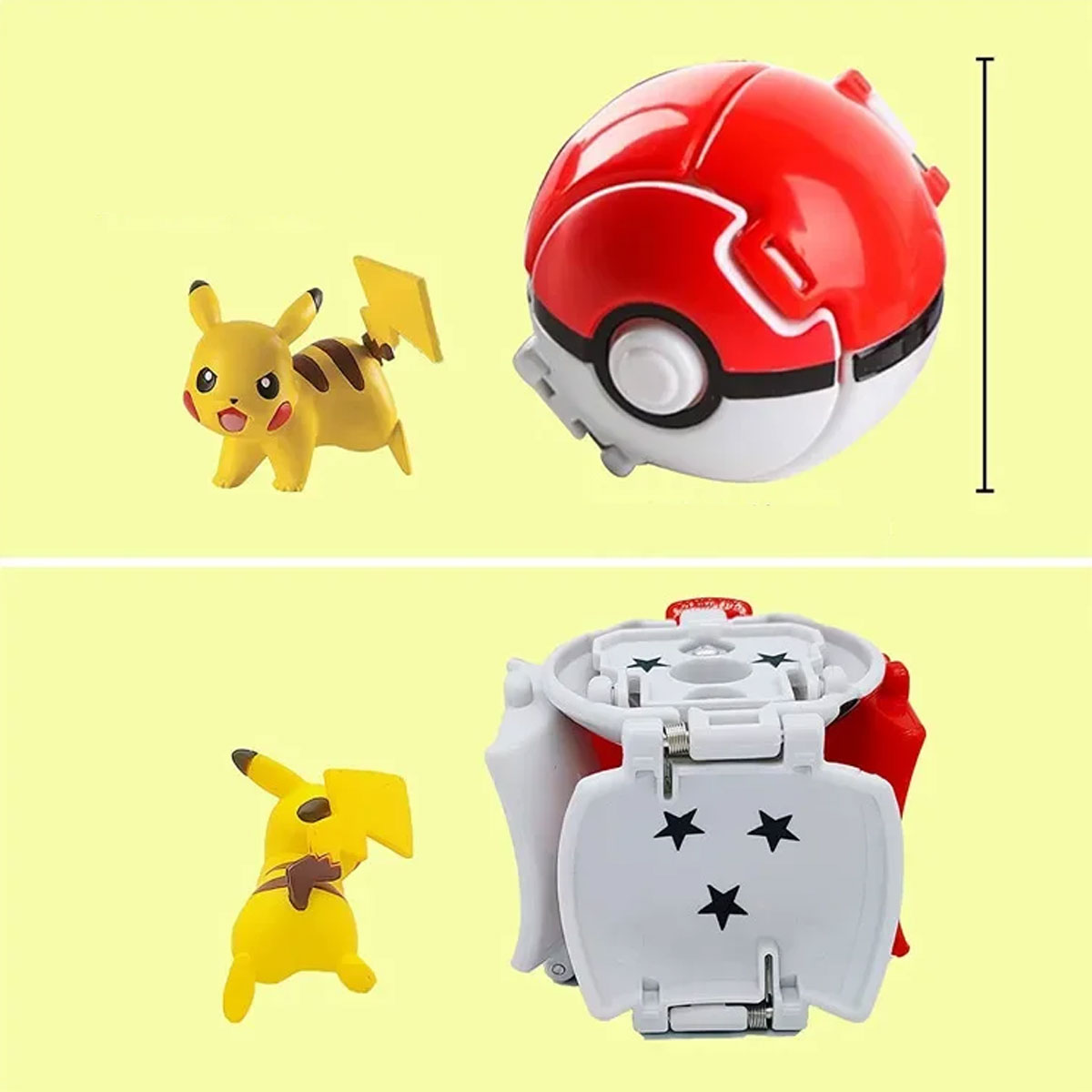 Pokemon Elf Ball Pokeball Anime Figure Cartoons Pikachu Charizard ...