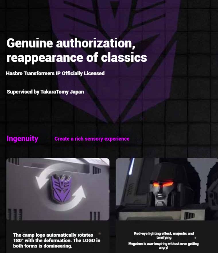 Robosen Megatron G1 Transformers Smart Robot English Dialogue Megatron ...