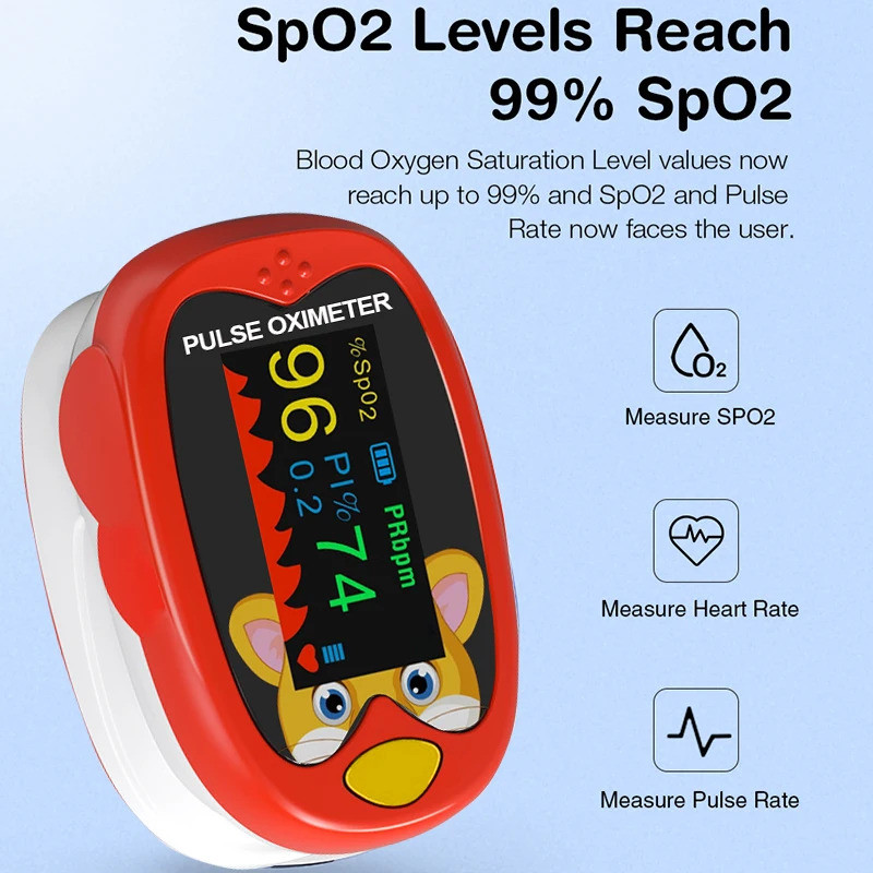 Medical Pulse Oximeter for Infants, Pediatric Spo2 Monitor, Neonatal ...