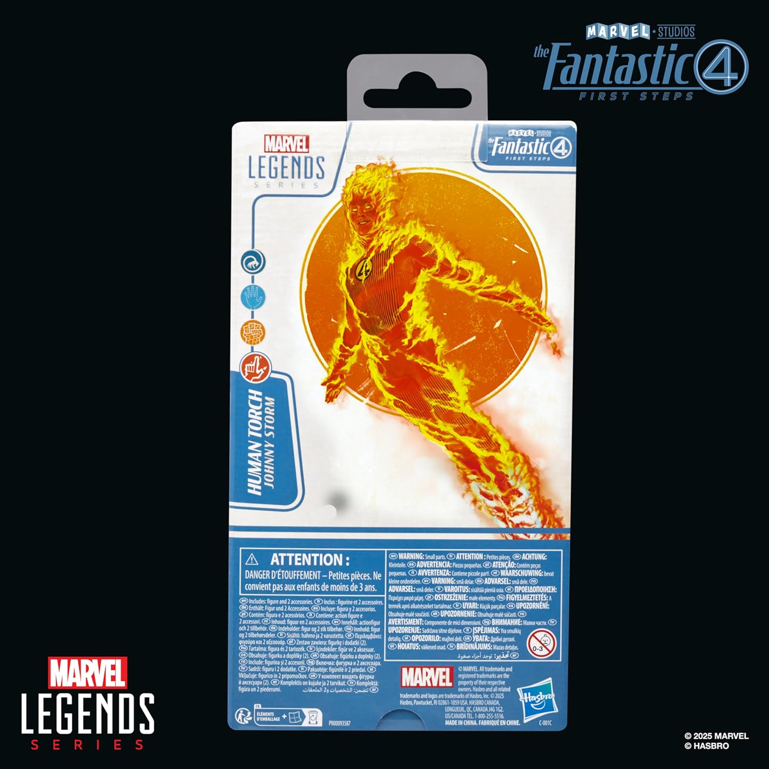 Marvel Legends Series Human Torch, The Fantastic Four: First Steps ...
