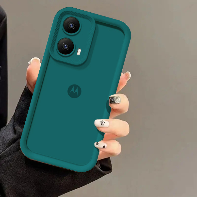Silicone Full Protection Soft Camera Protection Case Motorola Moto G85 ...