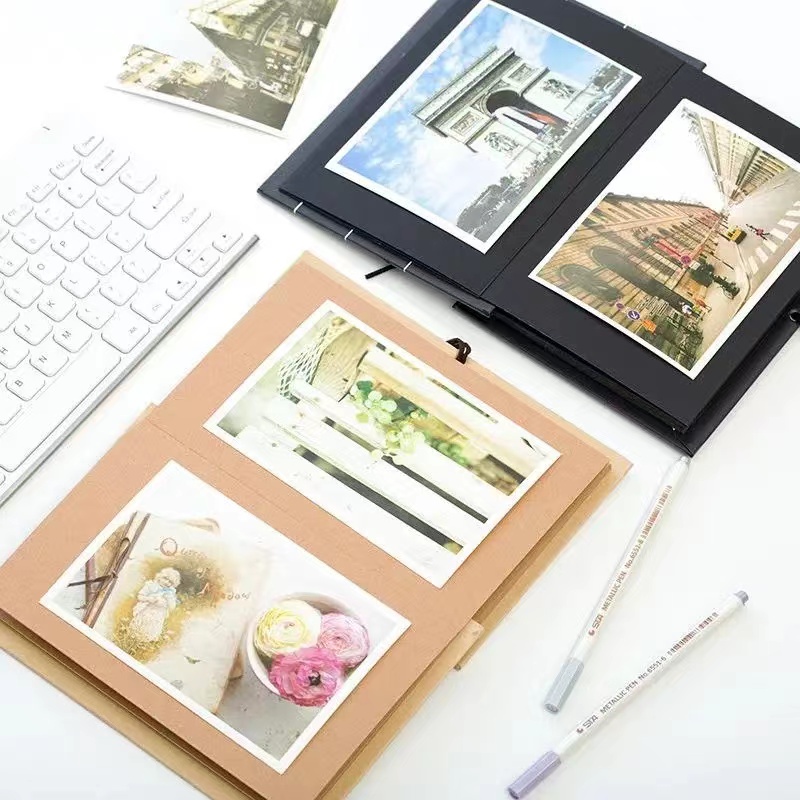 Original Accordion Creative Folding Page DIY Photo Album - Paste-Style ...
