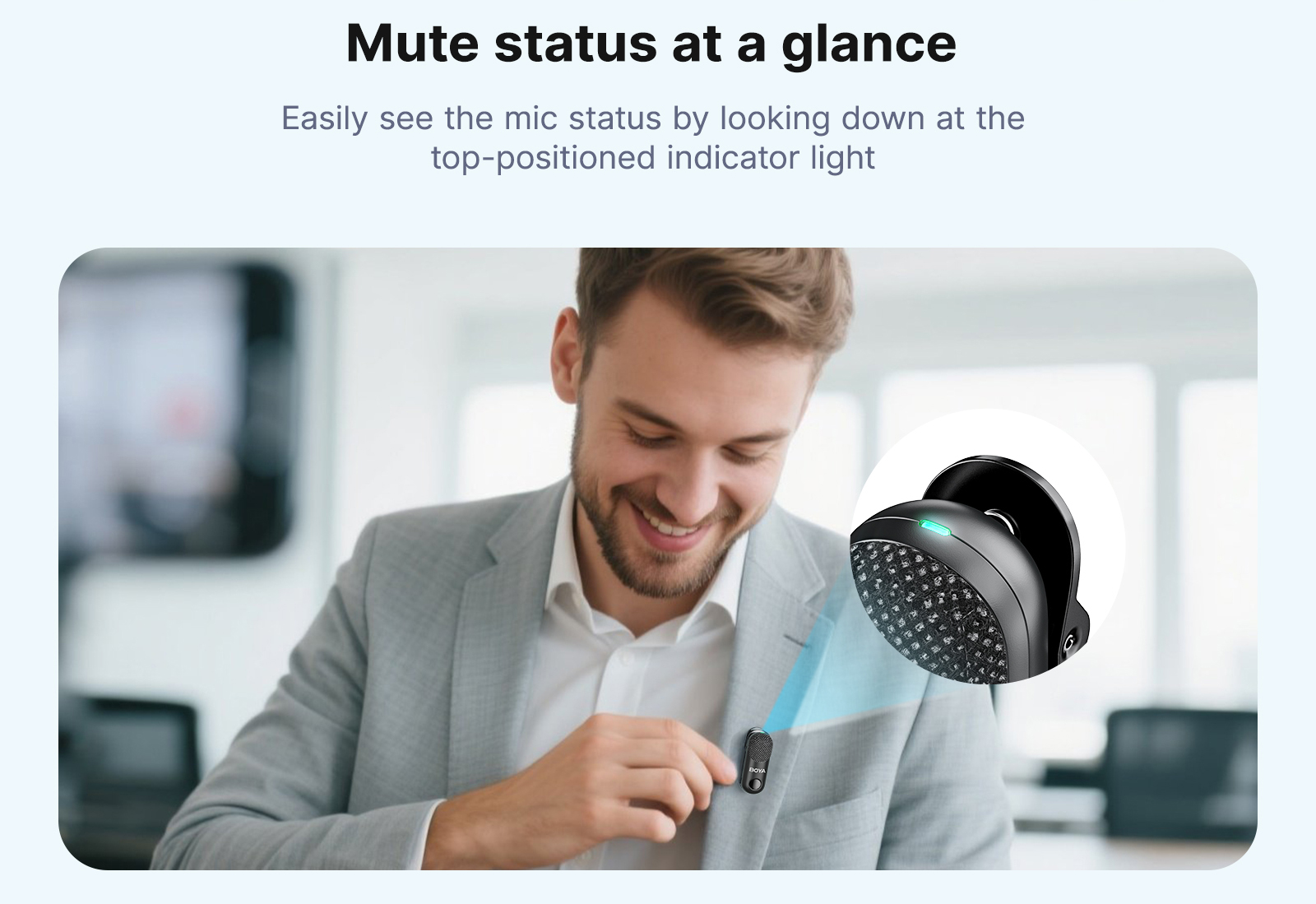 BOYA Magic Wireless Microphone 4 forms in 1 Mini Mic AI Noise ...