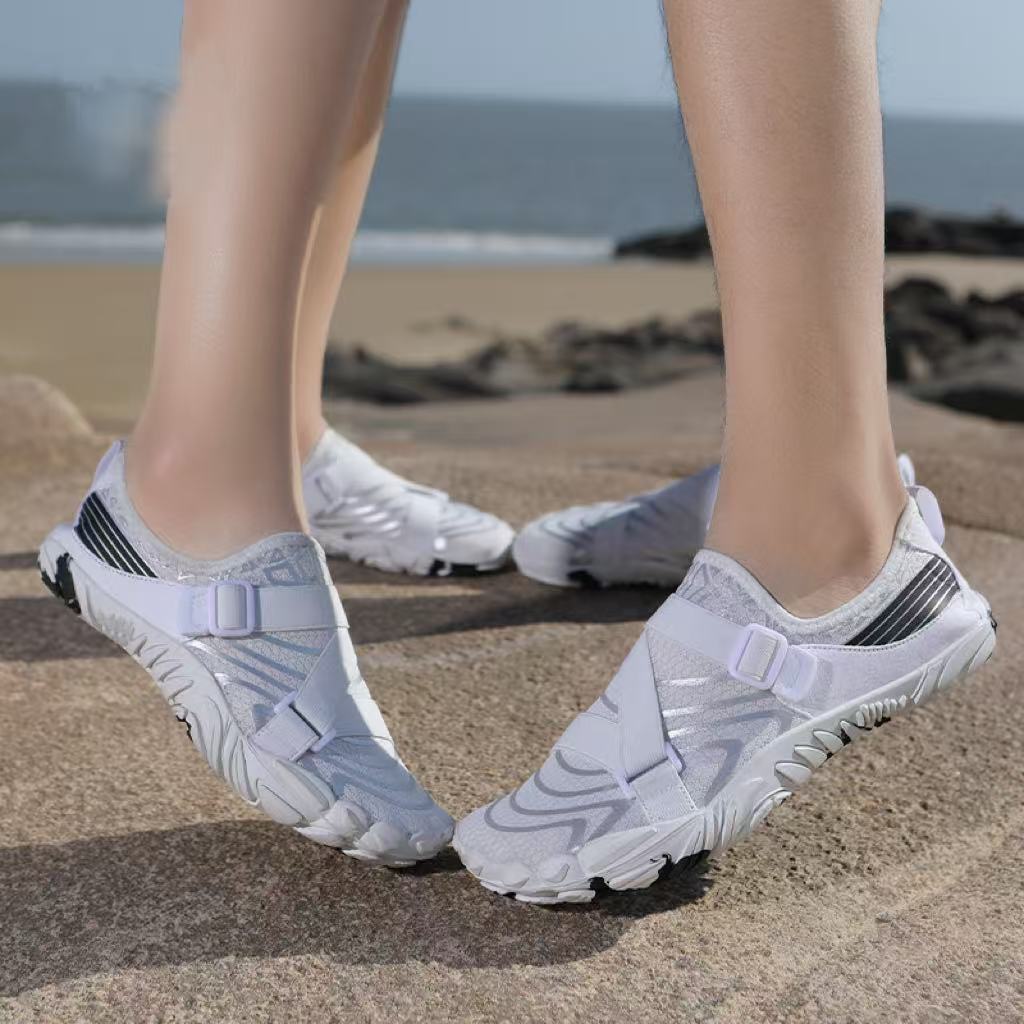 SQ.Unisex Aqua Shoes Rubber No-Slip Beach Shoes for Swimming Hiking ...