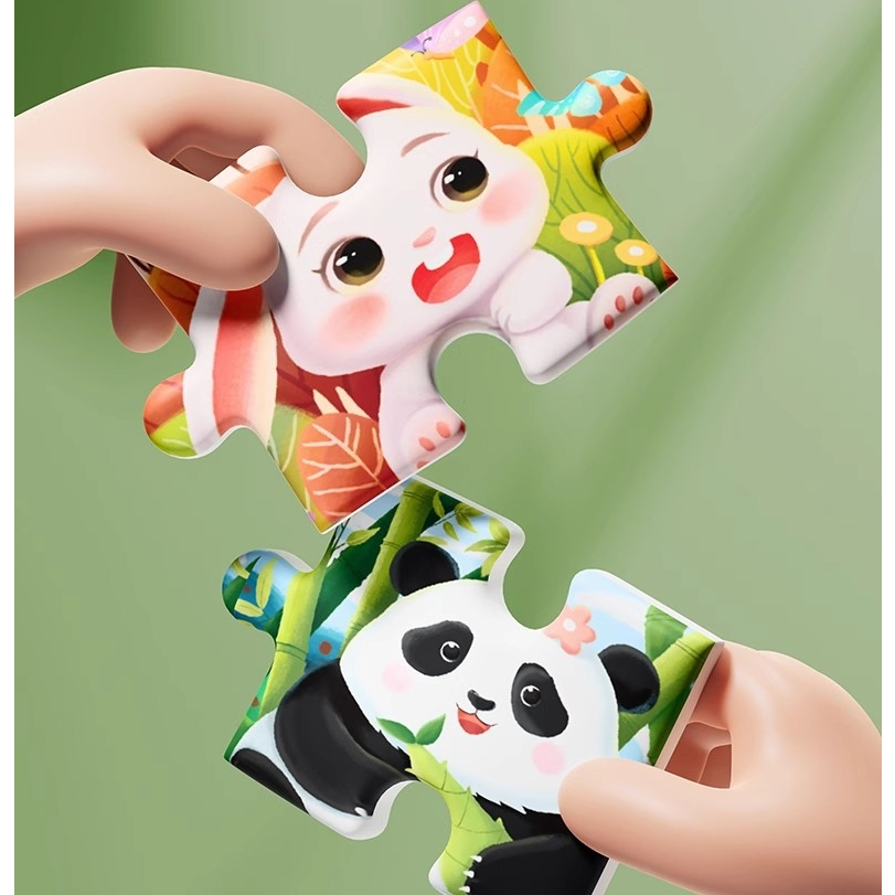 [1DAY DELIVERY] 3in1 Magnetic Jigsaw Foldable Puzzle Book Kids Learning Toy Jigsaw Puzzle Kids ...