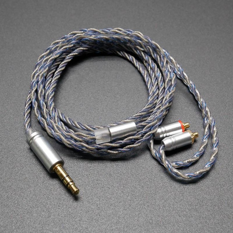 4 Strand Twisted Single Crystal Copper Silver Plating Silver Foil Wire ...