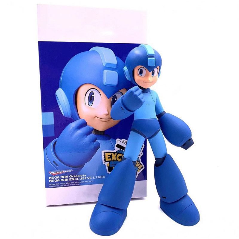 23cm Japan Gaem Figure Rockman Classic Edition Mega Man PVC Statue ...