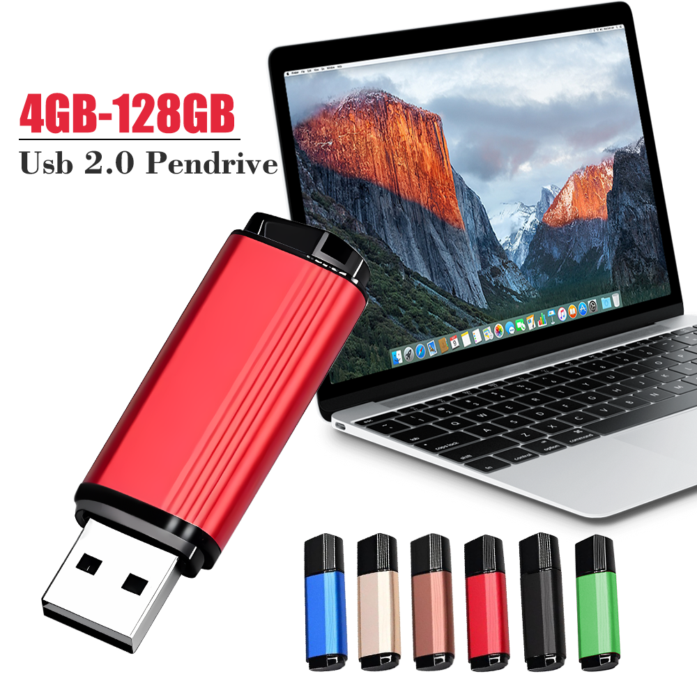 Colour high speed usb 2.0 pen drive 128GB flash drive original 64GB ...