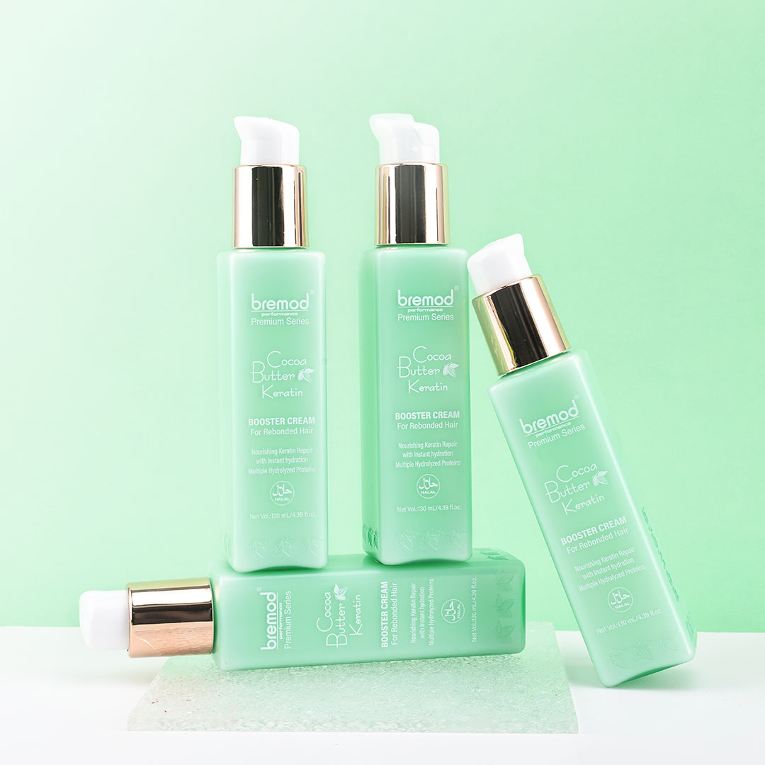 Bremod Keratin Booster Cream For Rebonded Repair Damage Moisturizes ...