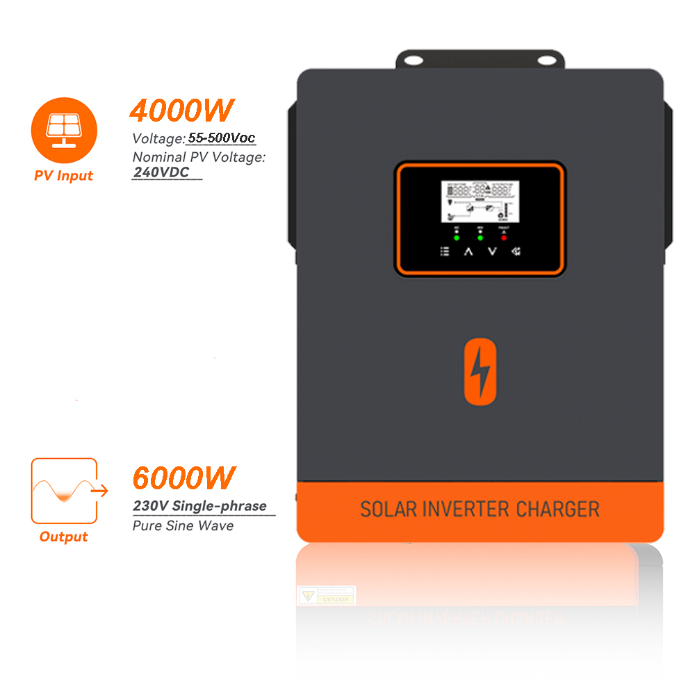 【Official Store】PowMr MPPT 6KW Off-Grid/On-Grid Solar Hybrid Inverter ...