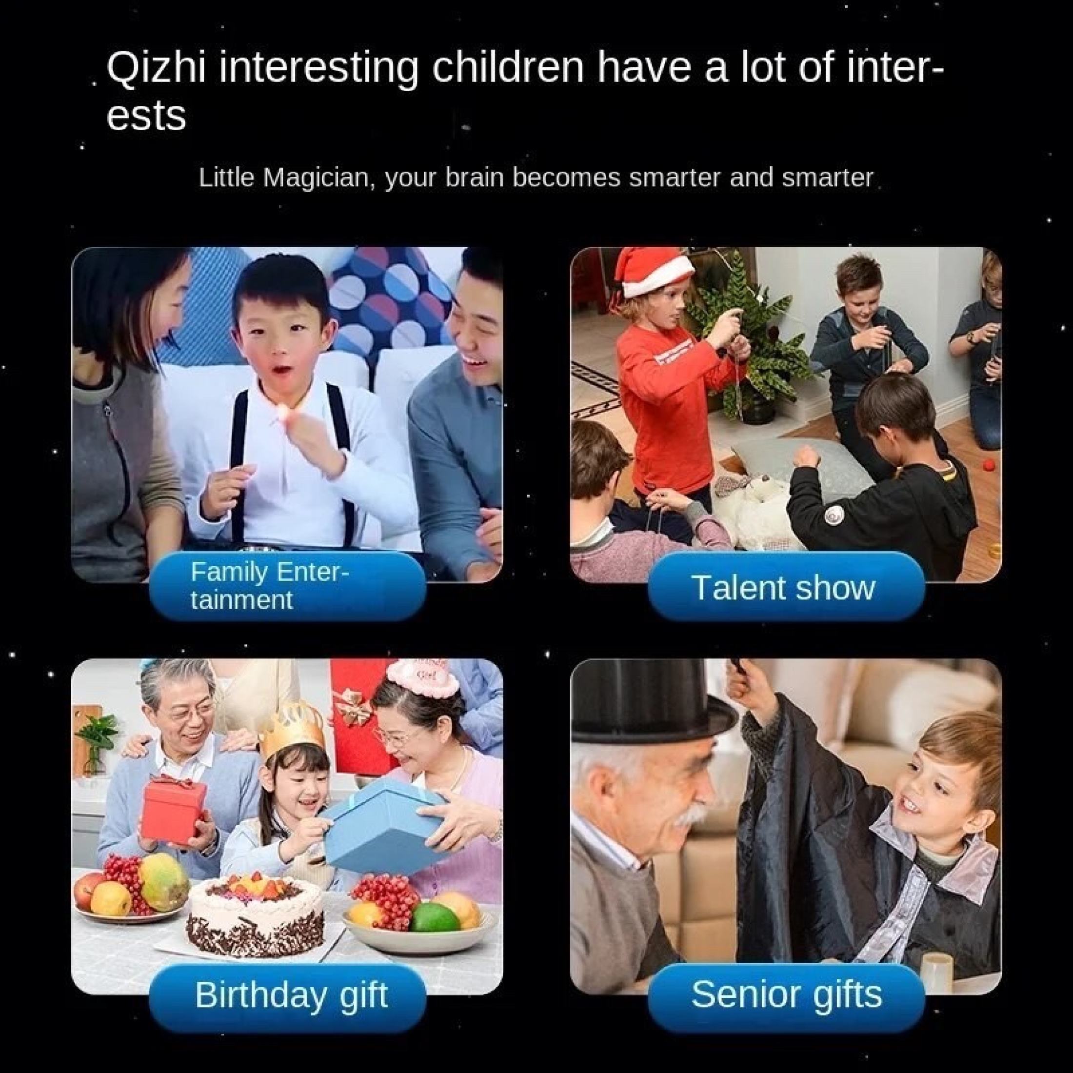 Beginners Magic Toys for Kids Simple Magic Tricks Set Fun Party ...