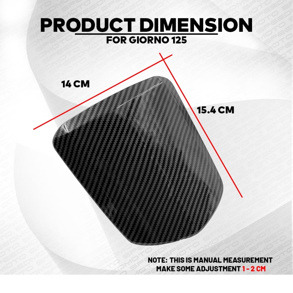 Honda Giorno 125 Fuel Tank Cap Cover - Durable Gas Tank Protector ...