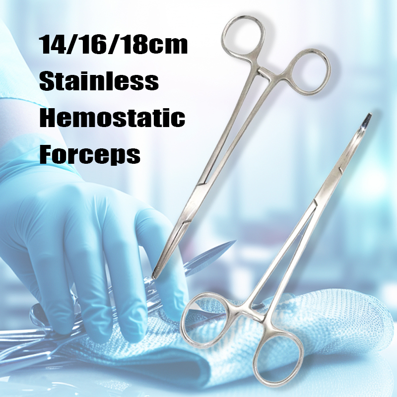 14/16/18cm Stainless Veterinary Hemostatic Forcep Surgical Tools ...
