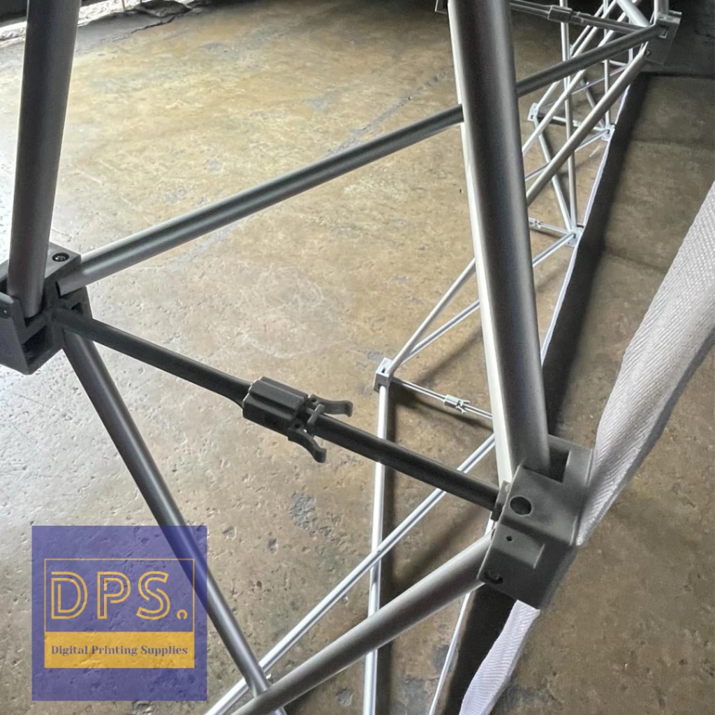 DPS POP UP STRUCTURE BACKDROP DISPLAY STRAIGHT| BANNER FRAME | Shopee ...