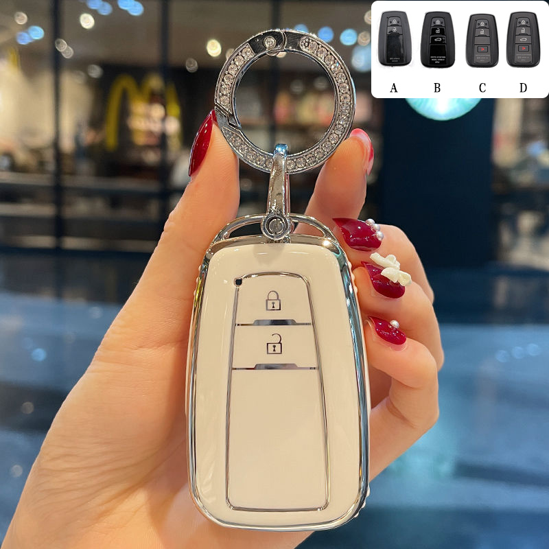 Toyota 2/3/4 Buttons Car Remote Key Case For Toyota Camry/RAV4/C-HR ...