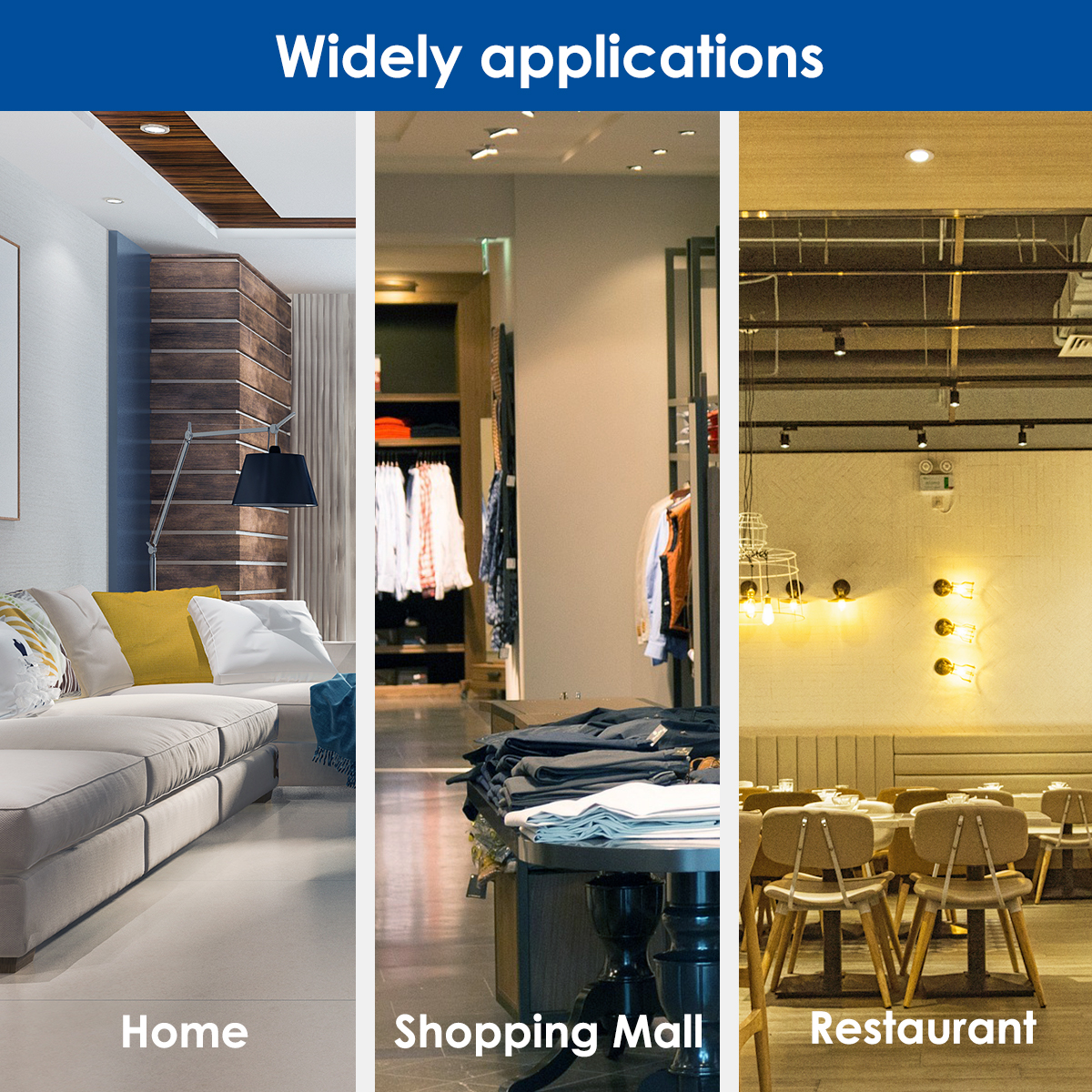 WELLMAX 3 Colors Downlight Adopt SAMSUNG LED Chip Recessed Ceiling Light 7W-15W | Shopee Philippines